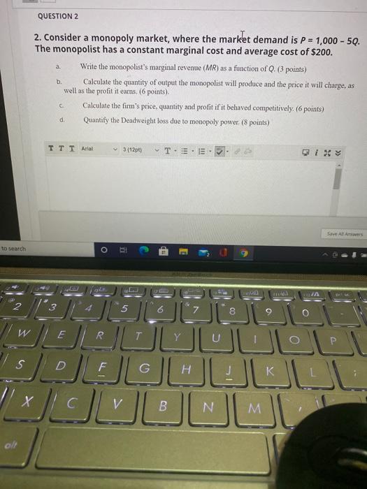 Solved The demand and supply curve for goof are given by | Chegg.com