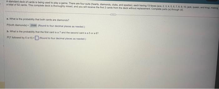 Solved Please answer part b. What is the probability that | Chegg.com