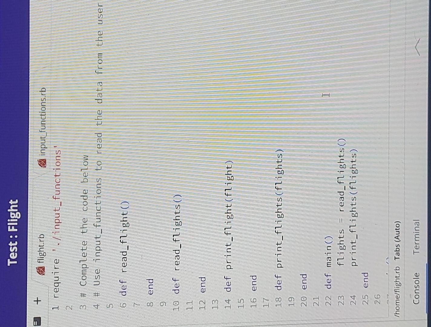 Solved How many flights are you entering: 3 Enter plane id: | Chegg.com