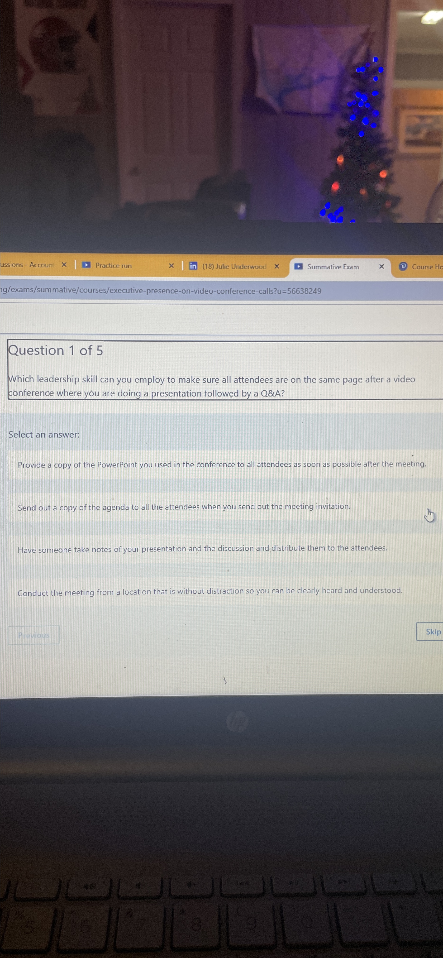Solved Question 1 ﻿of 5Which leadership skill can you employ | Chegg.com