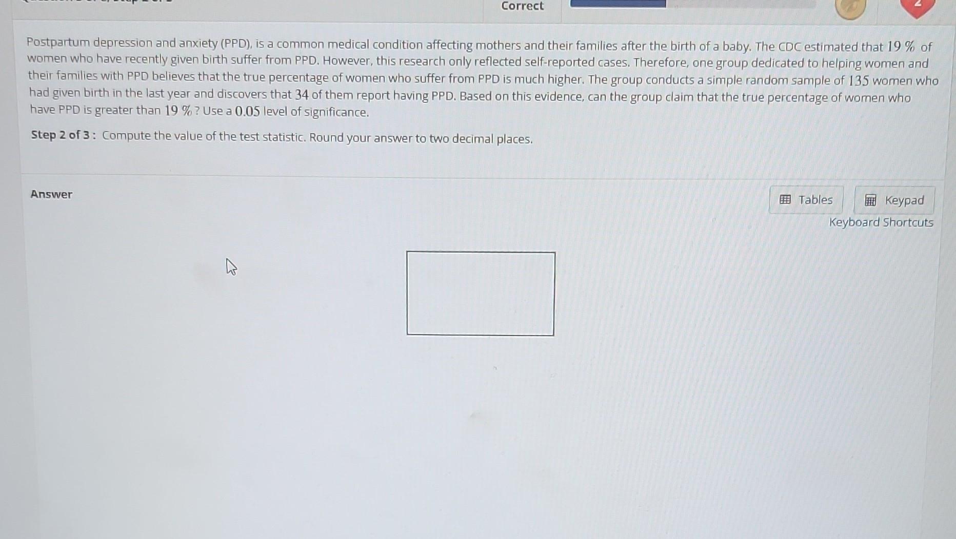 Solved Postpartum depression and anxiety (PPD), is a common | Chegg.com