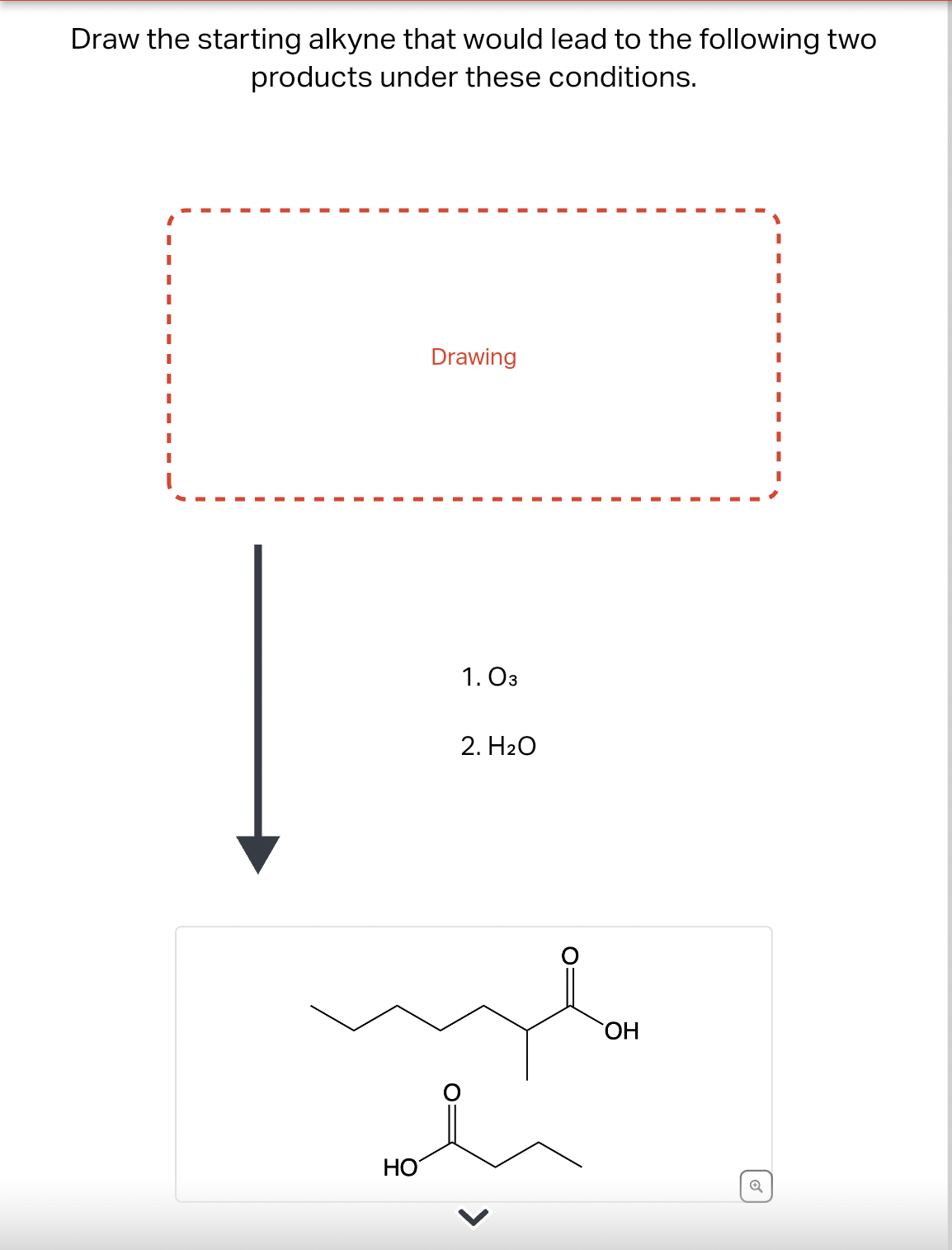 Solved Draw the starting alkyne that would lead to the | Chegg.com