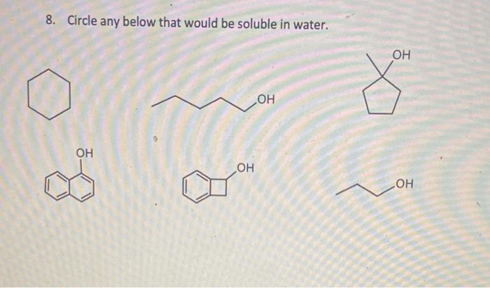 Solved 3. 2R, 3S-2-chloro-3-dodecanol 4. Glycerol 5. Para | Chegg.com