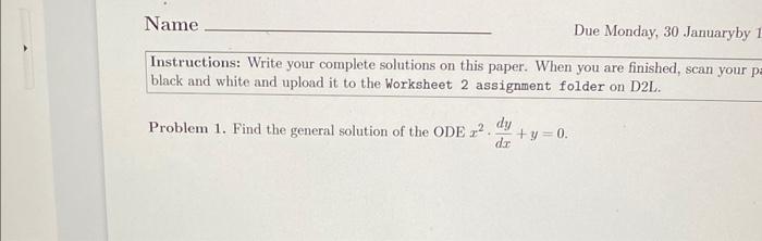 Solved Instructions: Write your complete solutions on this | Chegg.com