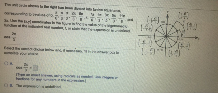 Solved Use the circle shown in the rectangular coordinate | Chegg.com