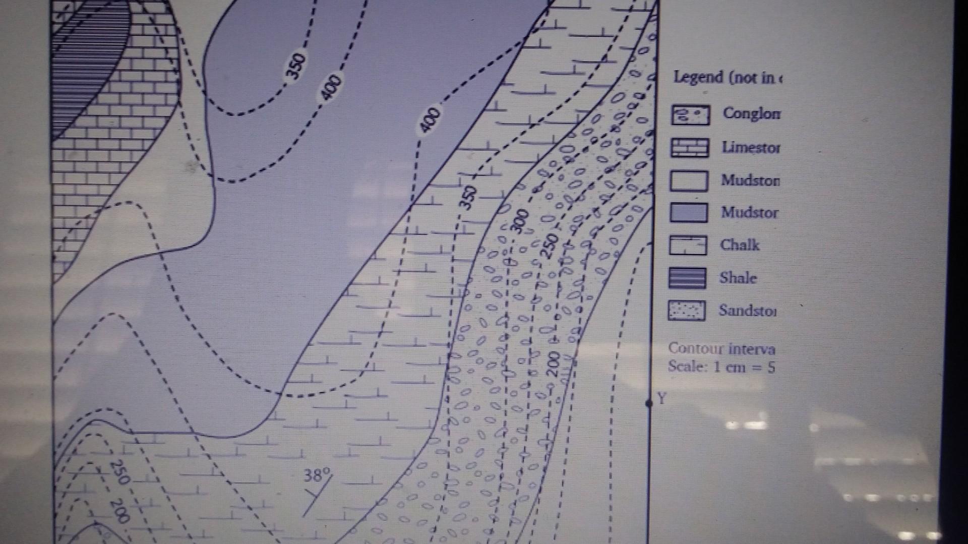 Solved igneous, and/or metamorphic? Note the strike and dip | Chegg.com