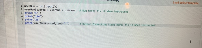 Solved Load Default Template Bug Here Fix It When 