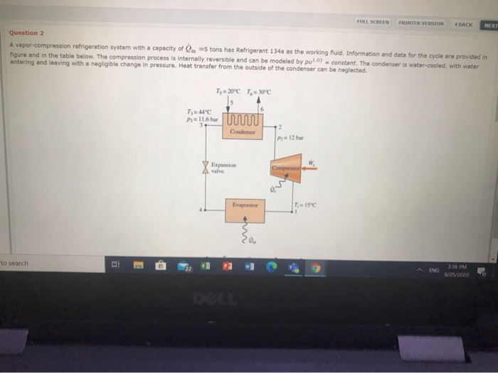 Solved FULL SCREEN PRINTER VERSION 4 BACK NEXT Question 2 A | Chegg.com
