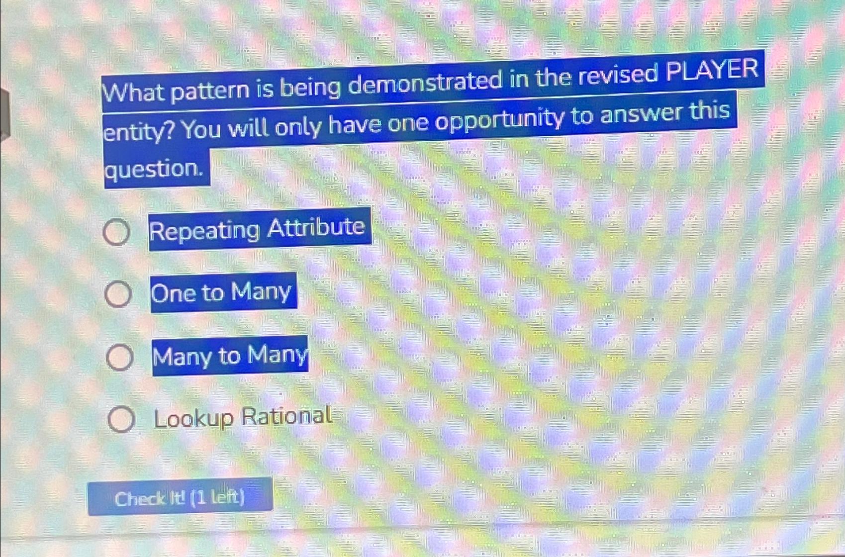 Solved What pattern is being demonstrated in the revised | Chegg.com