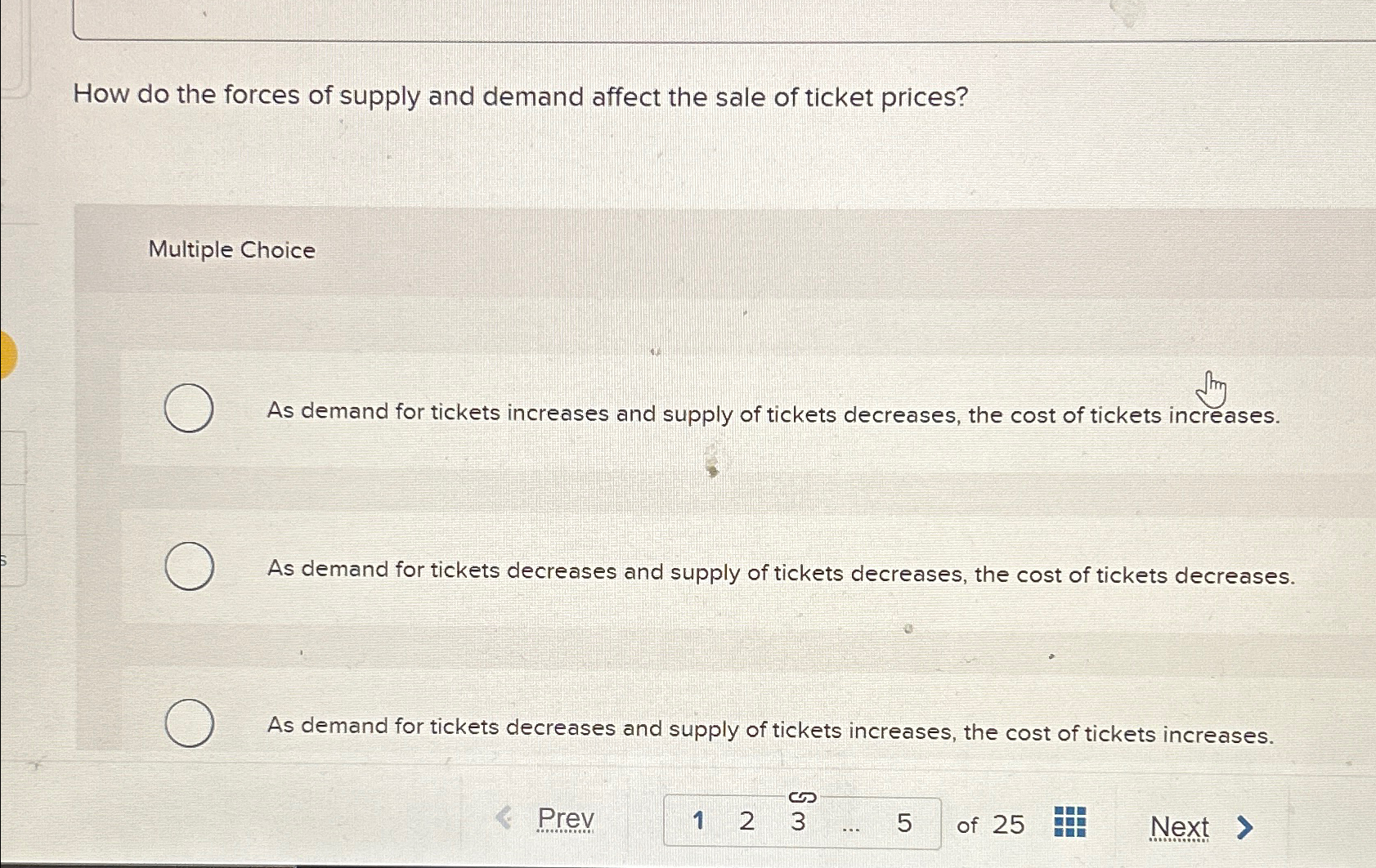 Solved How do the forces of supply and demand affect the | Chegg.com