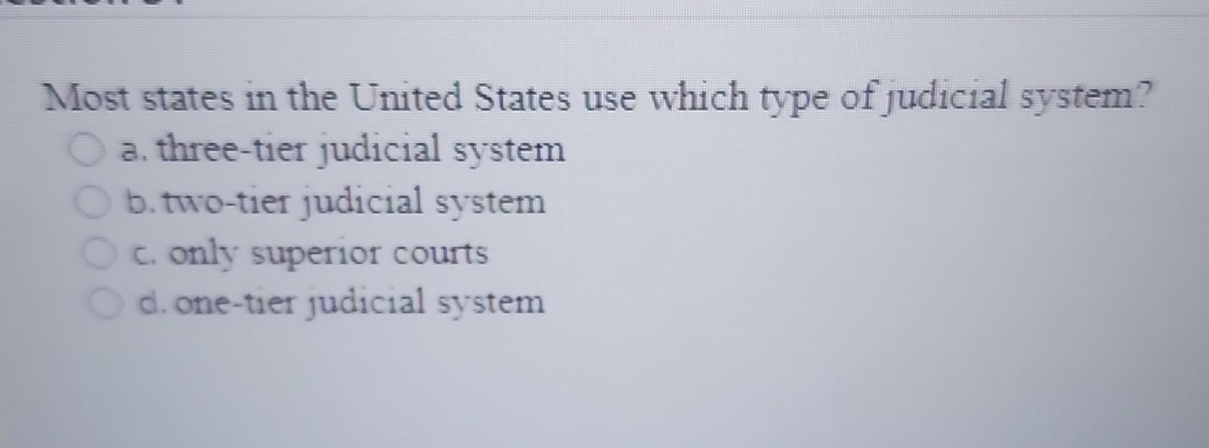 Solved Most states in the United States use which type of | Chegg.com