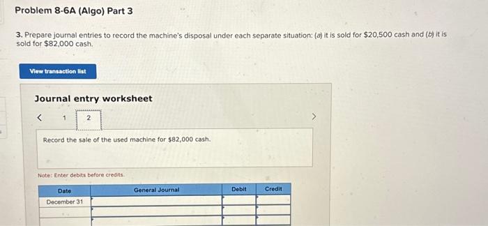Solved Journal entry worksheet Record the purchase of a used | Chegg.com