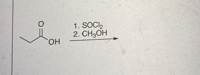 Solved о 1. SOCI, 2. CH3OH ОН | Chegg.com