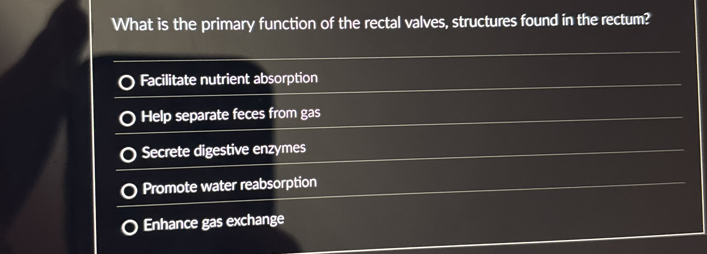 Solved What function do haustra serve in the large | Chegg.com