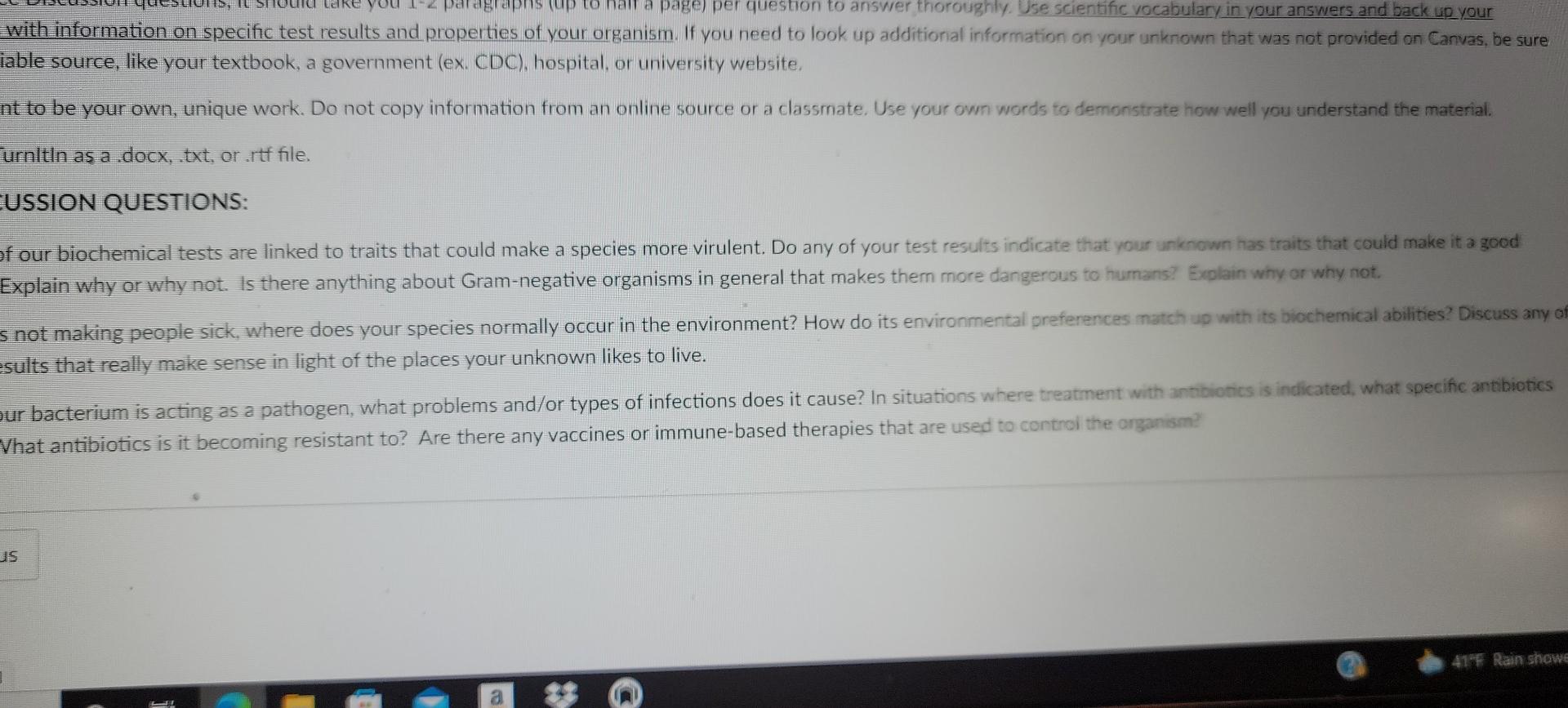 hree Discussion questions, it should take you 1-2 | Chegg.com
