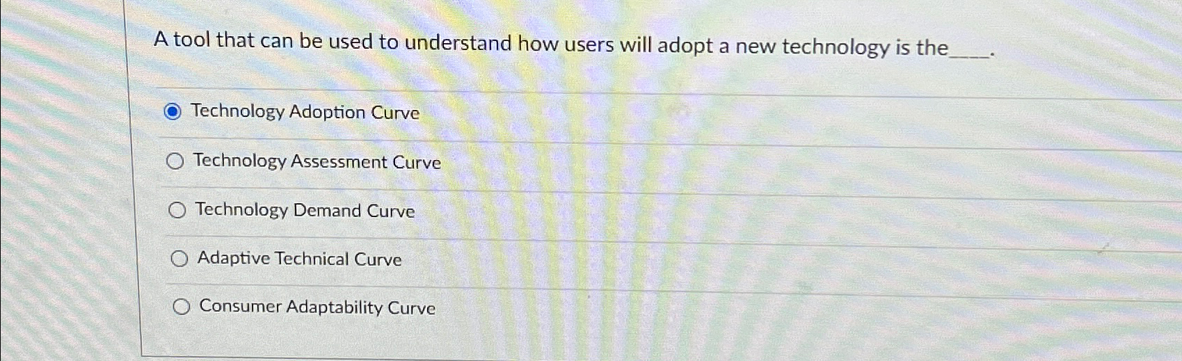Solved A tool that can be used to understand how users will | Chegg.com