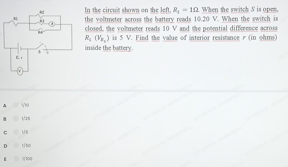 Solved In the circuit shown on the left, R1=1Ω. When the | Chegg.com