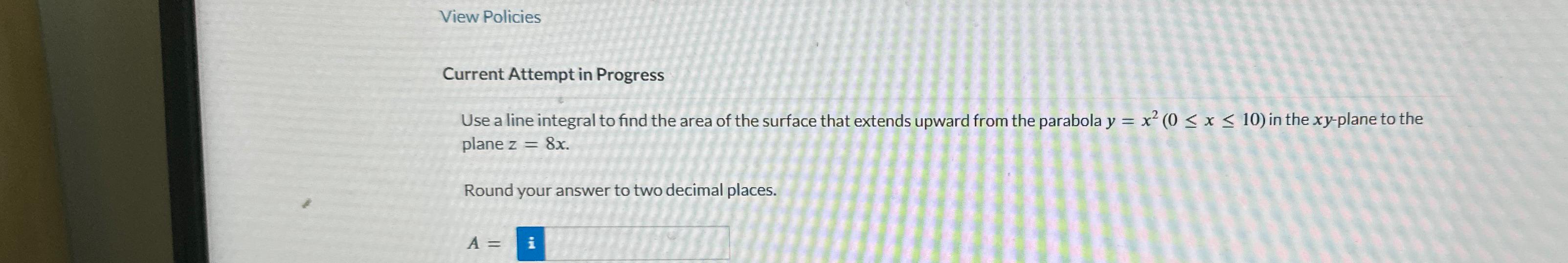 Solved View PoliciesCurrent Attempt in ProgressUse a line | Chegg.com