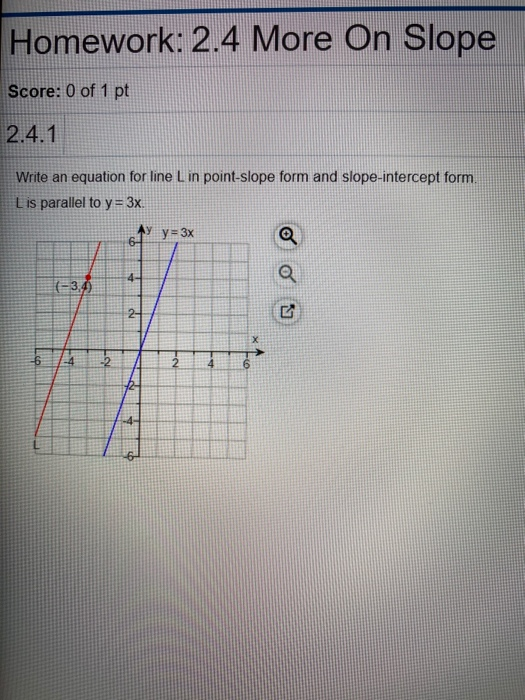 Solved Homework: 2.4 More On Slope Score: 0 of 1 pt 2.4.1 | Chegg.com