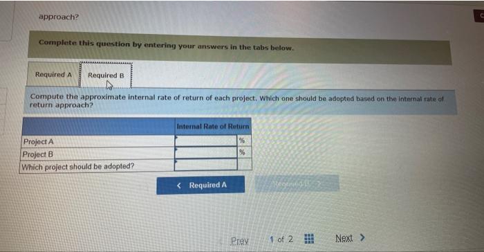 Solved Problem 16-19A (Algo) Using net present value and | Chegg.com