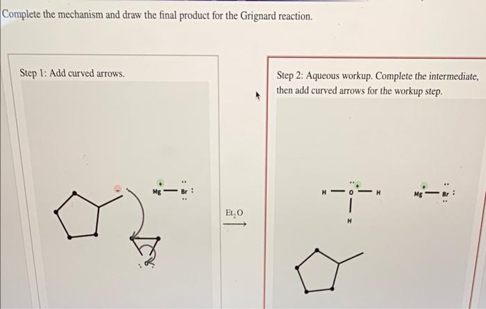 Solved Complete the mechanism and draw the final product for | Chegg.com