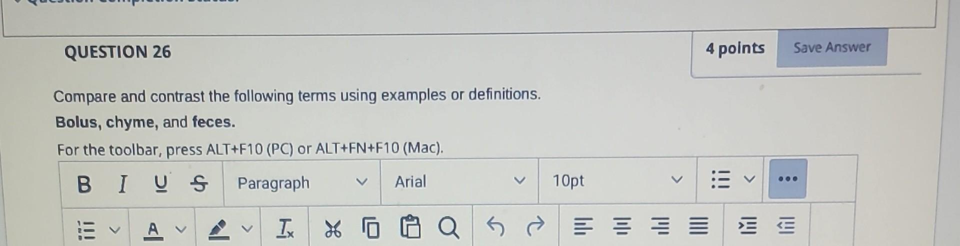 Solved Compare and contrast the following terms using | Chegg.com