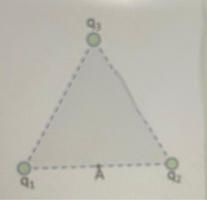 Solved Three point-like charges are placed at the corners of | Chegg.com