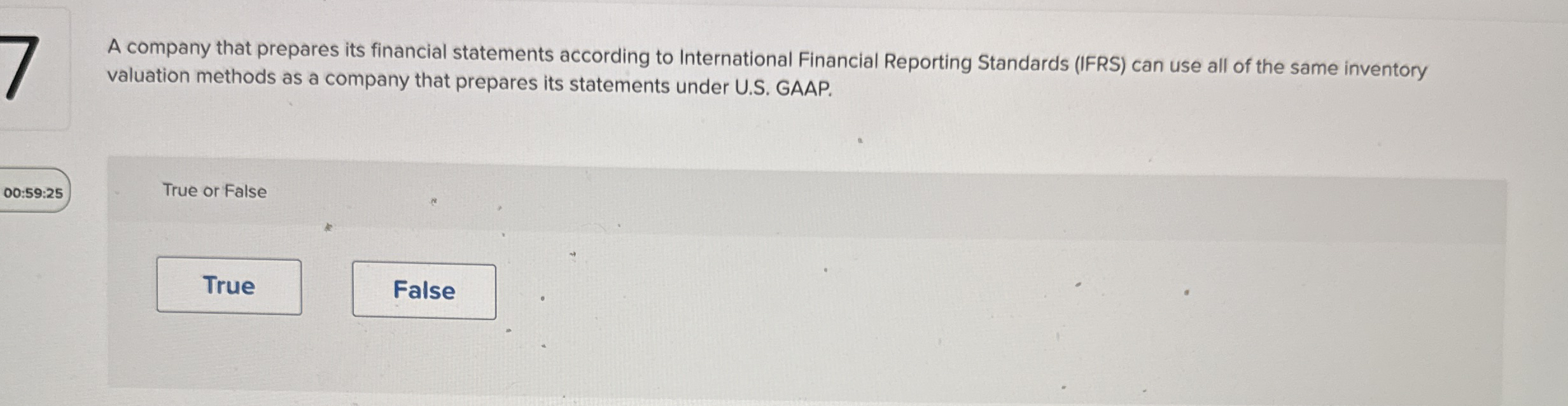 Solved A company that prepares its financial statements | Chegg.com