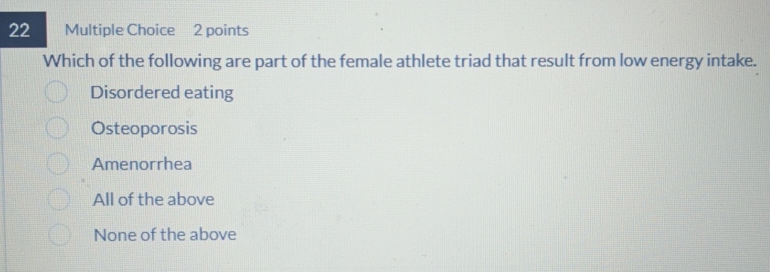 Solved Multiple Choice 2 ﻿pointsWhich of the following are | Chegg.com