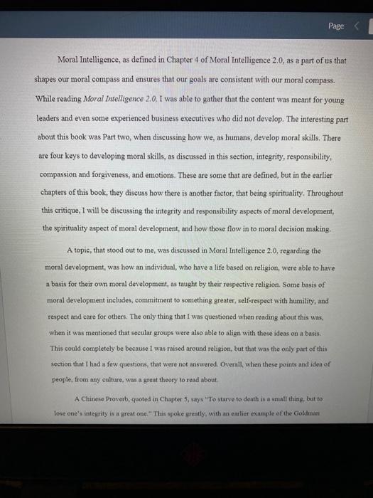 Solved Does writing sample 3 demonstrate acceptable graduate | Chegg.com