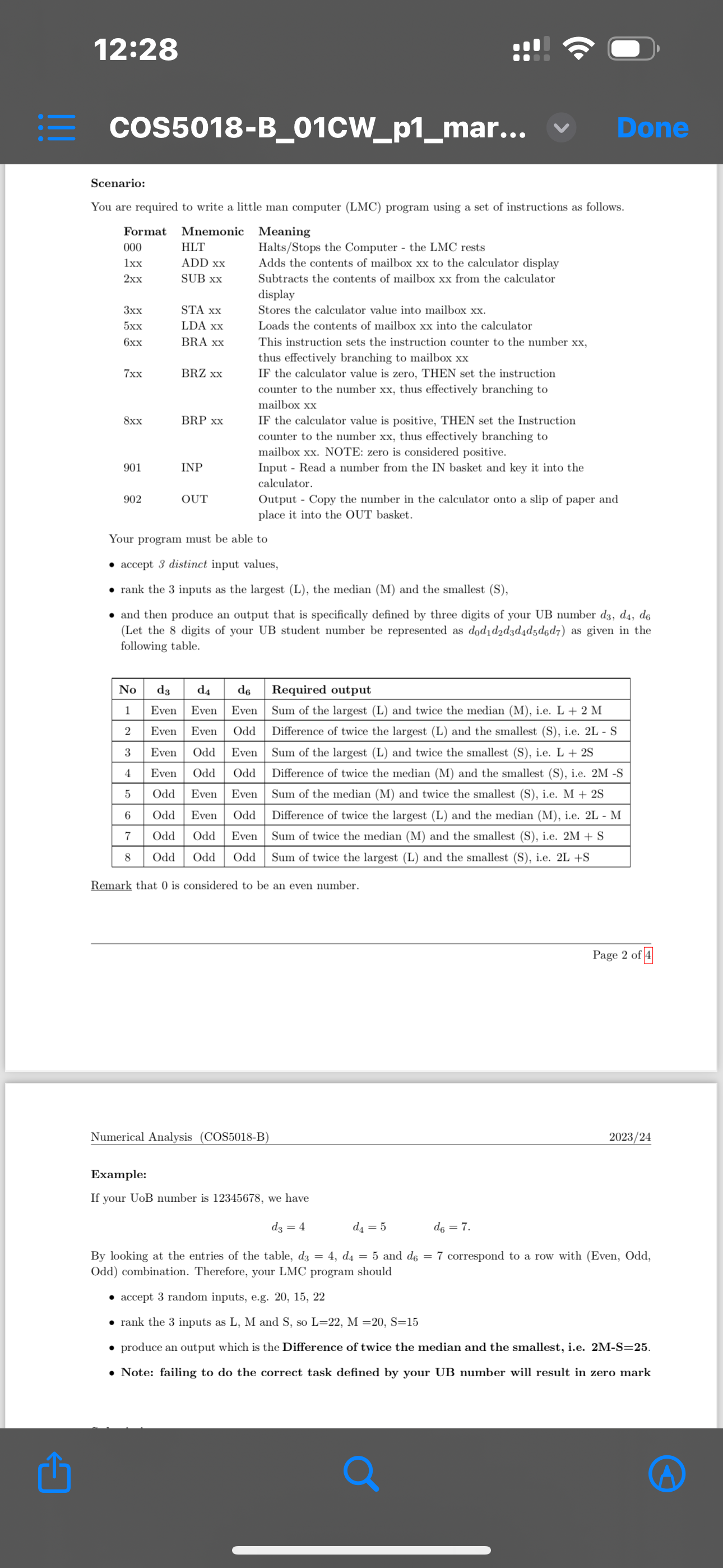 Solved please use the UB number (22040422) ﻿to solve the | Chegg.com