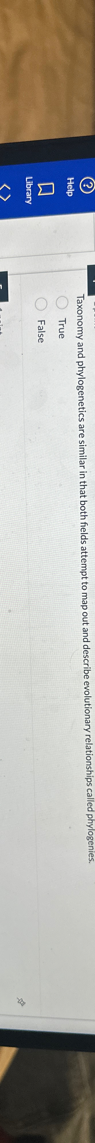 Solved Taxonomy and phylogenetics are similar in that both | Chegg.com