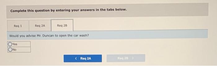 Solved Kent Duncan is exploring the possibility of opening a | Chegg.com