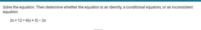 Solved Solve the equation. Then determine whether the | Chegg.com
