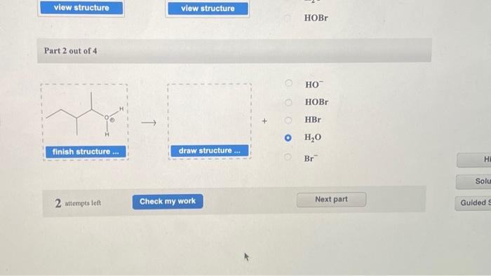 Solved Be sure to answer all parts. Draw a stepwise | Chegg.com