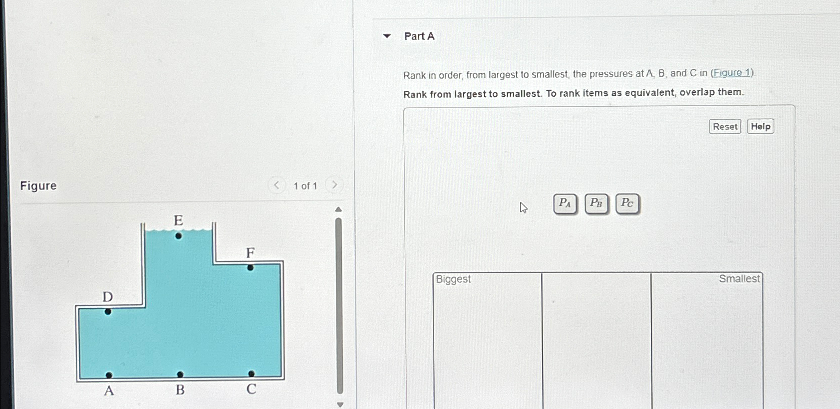 Solved Part ARank in order, from largest to smallest, the | Chegg.com