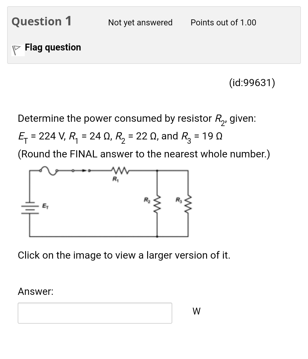 Solved Determine the power consumed by resistor R2, given: | Chegg.com