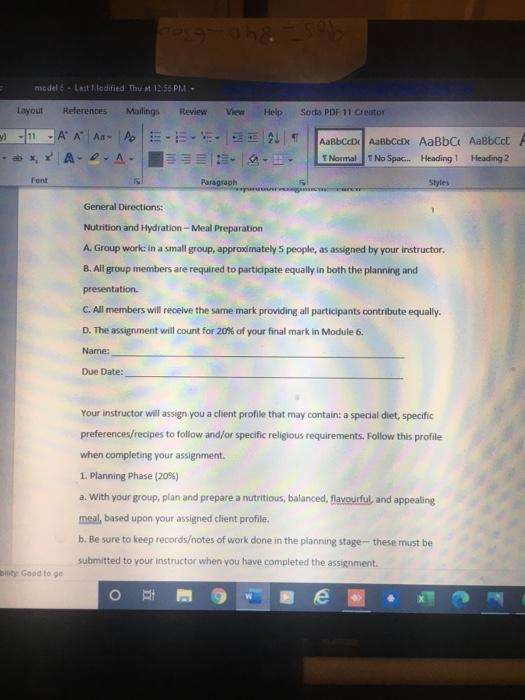 Solved Patagraph presentation C. All members will receive | Chegg.com