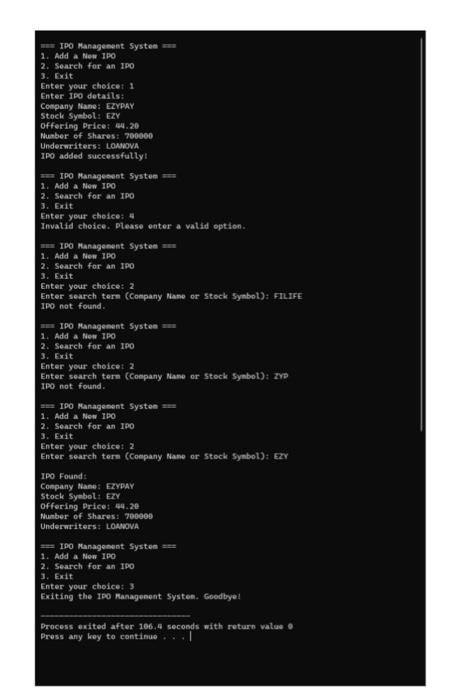 Solved please don't use chat gpt. Give the output as in the | Chegg.com