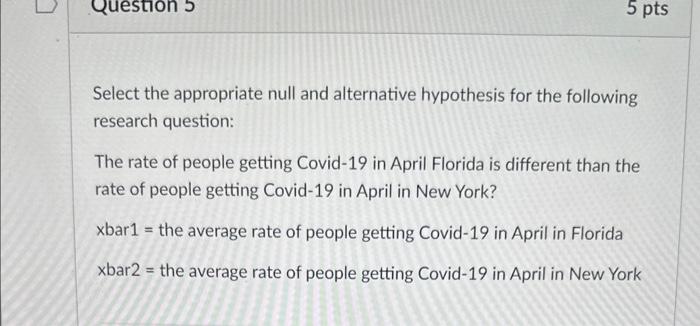 Solved Select the appropriate null and alternative | Chegg.com