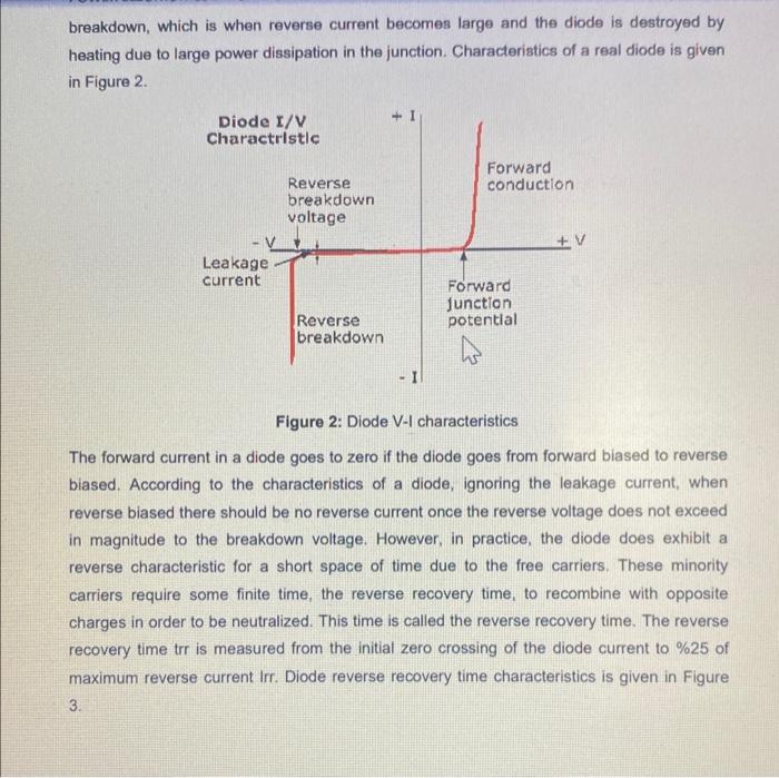 Solved THEORY The diode is the simplest and most fundamental | Chegg.com