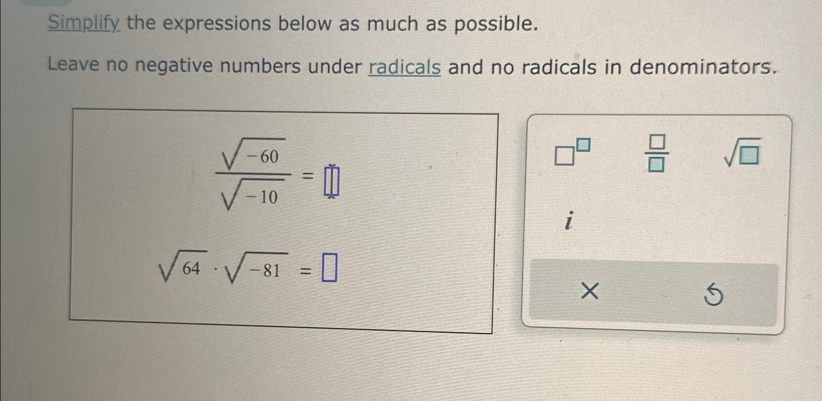 Solved Simplify the expressions below as much as | Chegg.com