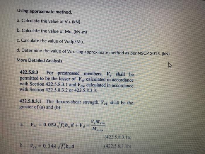 Solved Please refer to the approximate method and more | Chegg.com