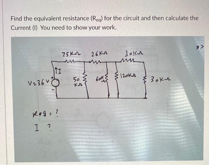 Solved Find the equivalent resistance (Req ) for the circuit | Chegg.com