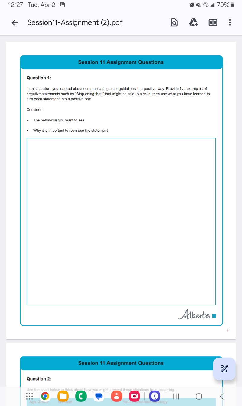 Solved Session 11 ﻿Assignment Questions12:27 ﻿Tue, Apr | Chegg.com