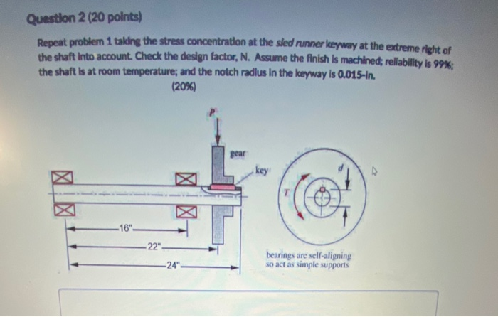 Question 2 (20 points) Repeat problem 1 taking the | Chegg.com