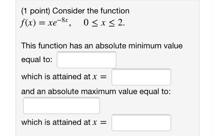 Solved (1 point) Find the critical points, A and B, of the | Chegg.com