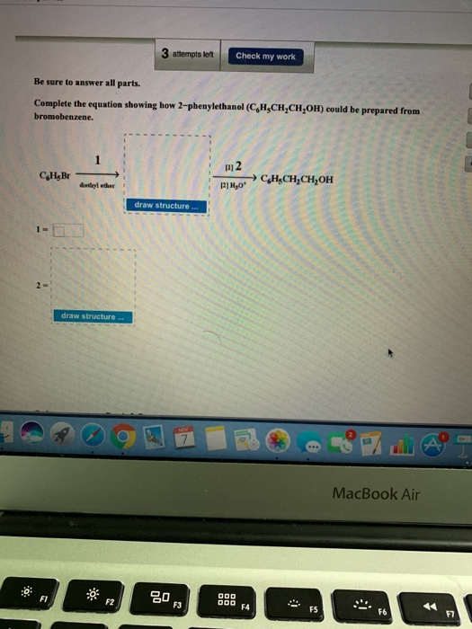 Solved 3 attempts left Check my work Click the "draw | Chegg.com
