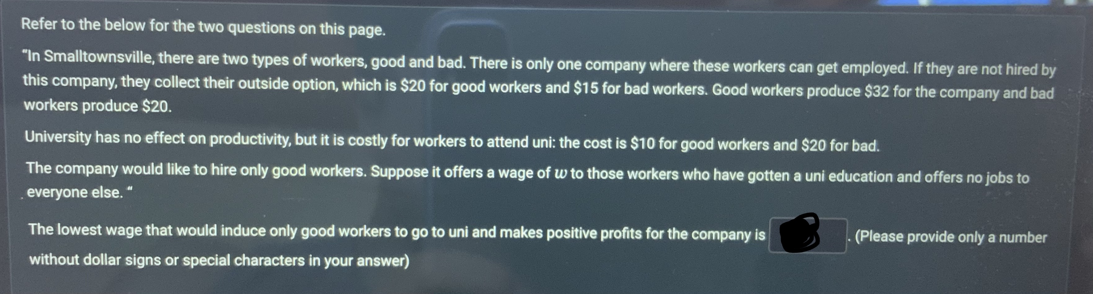 Solved Is there a pooling equilibrium in this game in which | Chegg.com