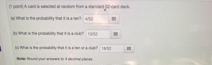 Solved 1 point The sample space for an experiment contains | Chegg.com